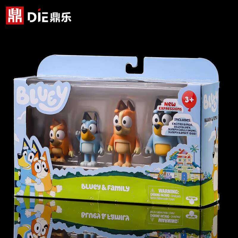 W Bluey And Friends Blind Box Figures Model Children's Pretend Play ...