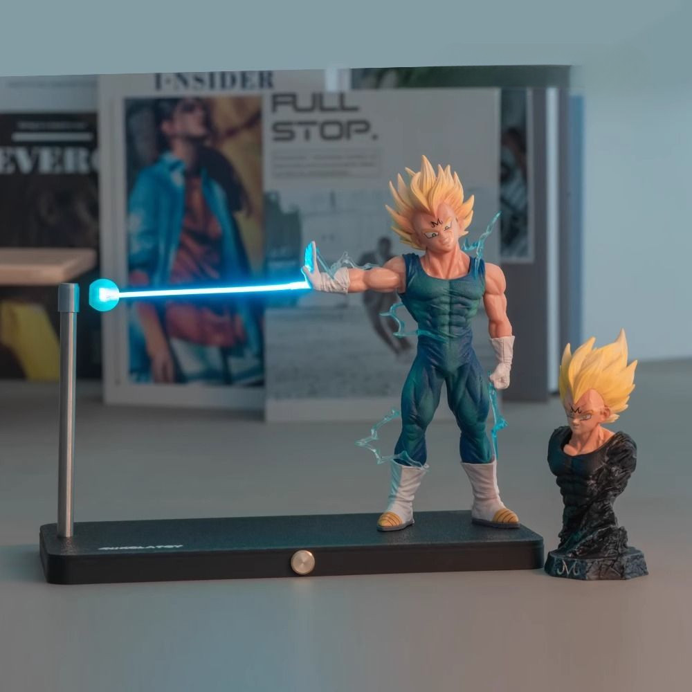 Dragon Ball Vegeta Magnetic Night Light Creative Dragon Ball z Majin Vegeta Turtle Style Ki Lamp ...