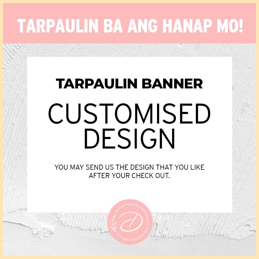 Customized Tarpaulin Banner | Business tarpaulin | Backdrops & Banners ...