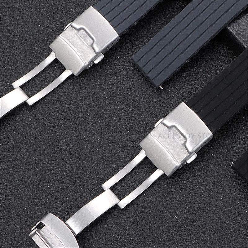 304L Solid Stainless Steel Watch Buckle 18mm 20mm 22mm 24mm Universal ...