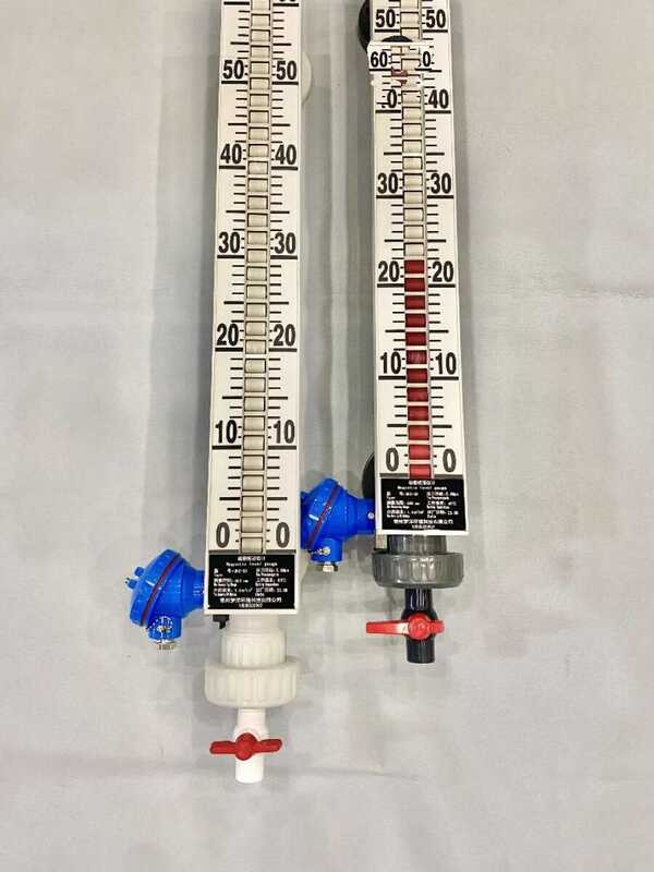 PP/PPH/UPVC/CPVC Anti-Corrosion Magnetic Gauge with Remote Signal, High ...