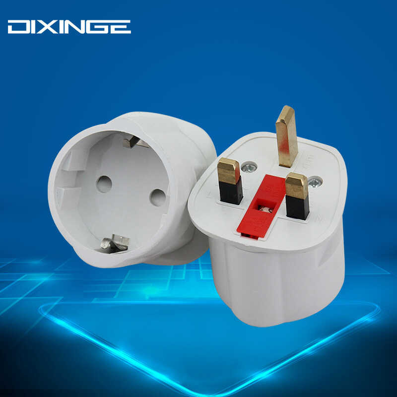 European to British adapter, British to German conversion plug, English ...
