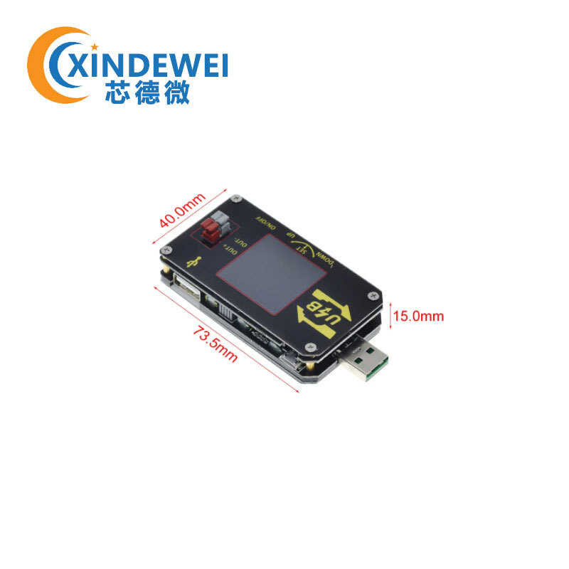 Numerical Control USB Color Screen Power Supply Boosting Module ...
