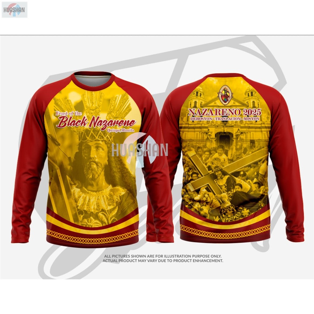 [FREE CUSTOME] Fully sublimated 3D print TSHIRT nazareno 2025 debosyon ...