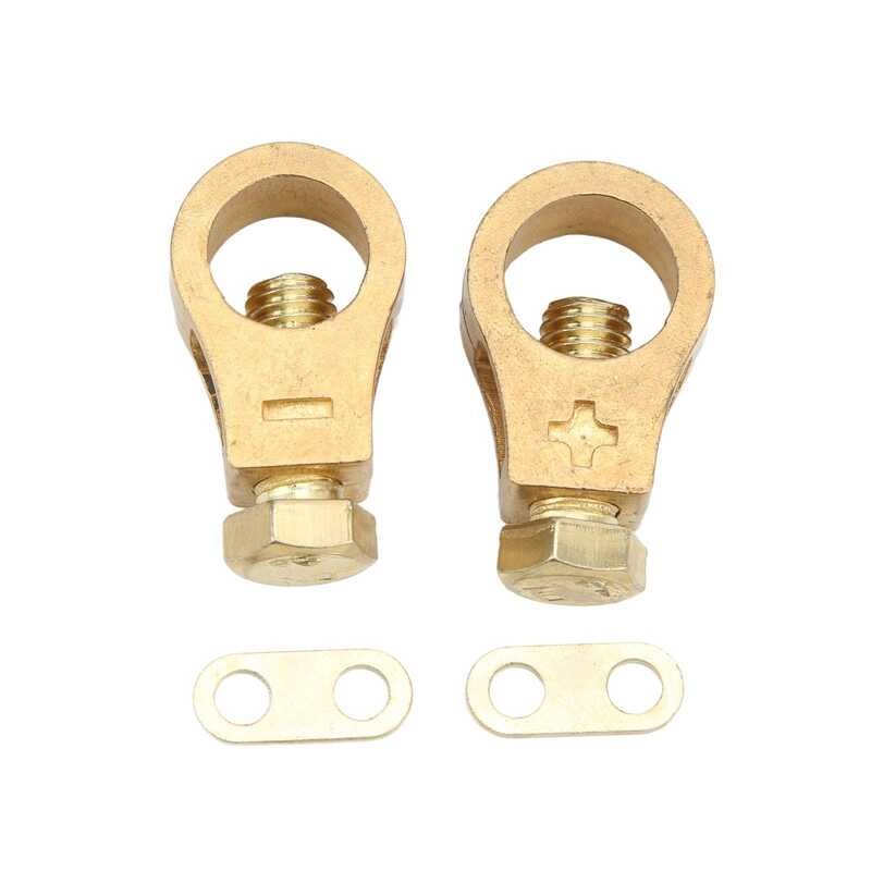 Positive Negative Clamp Universal Battery Terminal Connector O Shape ...