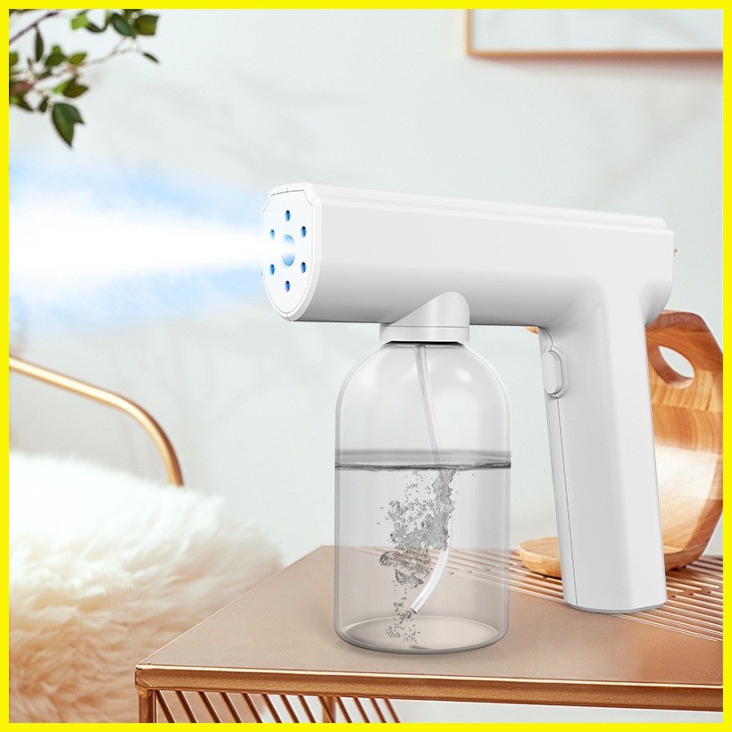 ♀ Nano Disinfectant Spray Gun Portable Fog Machine Anion Disinfection Mist Spray Gun | Shopee ...