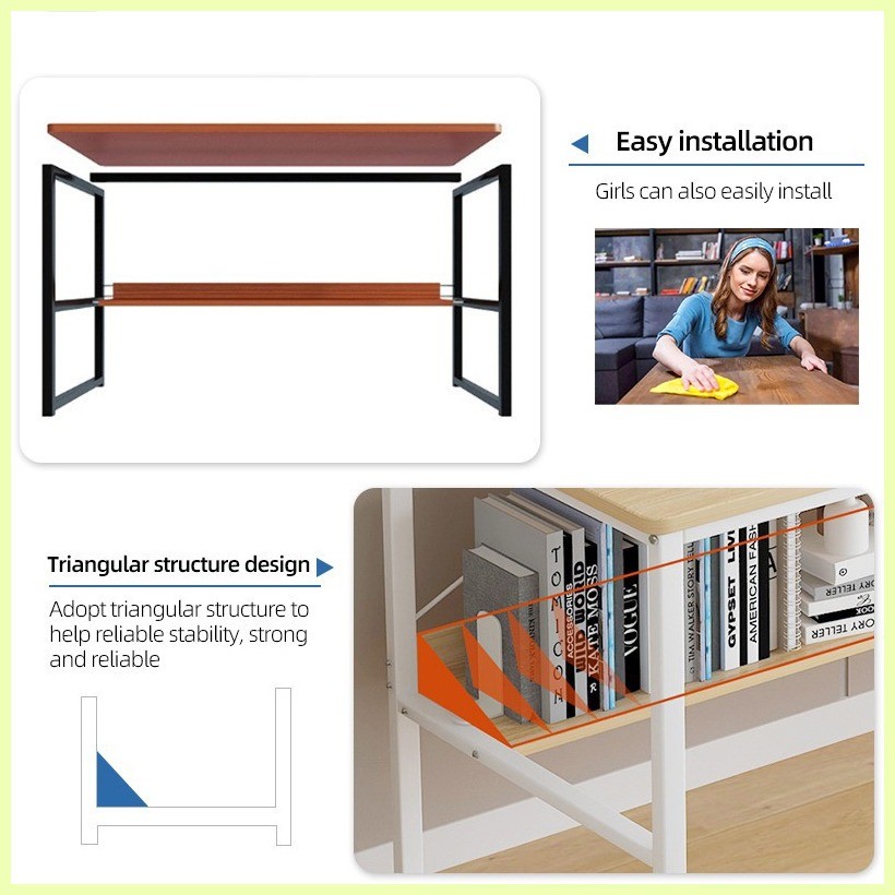 80/100/120cm Study Table Computer Table Office Table Study Desk Table ...