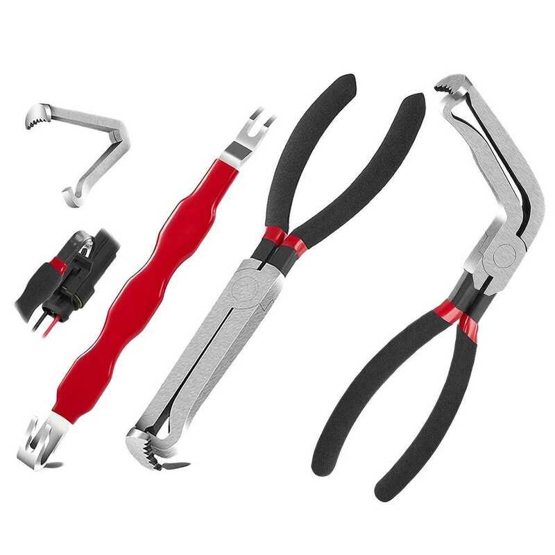 W Electrical Disconnect Pliers Wear Resist Wire Removal Tool Kit Truck ...