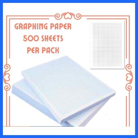 High Quality Graphing Paper sold per 50Pieces and 100pcs | Shopee ...