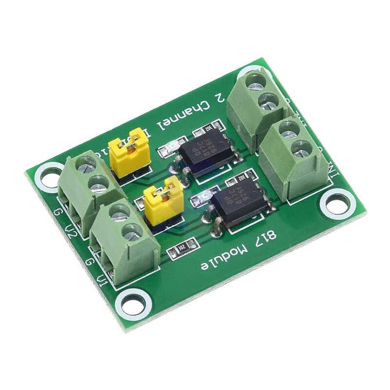 817 optocoupler 2-channel voltage isolation voltage control adapter ...
