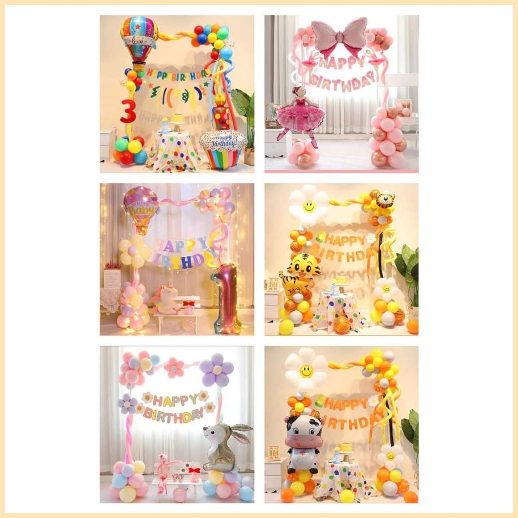PVC pipe square splicing arch Wedding birthday photo wall party balloon ...