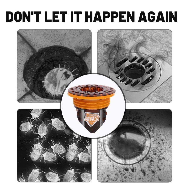 Floor Strainer Anti-odor Plug Magnetic Self-Closing Floor Drain Core ...
