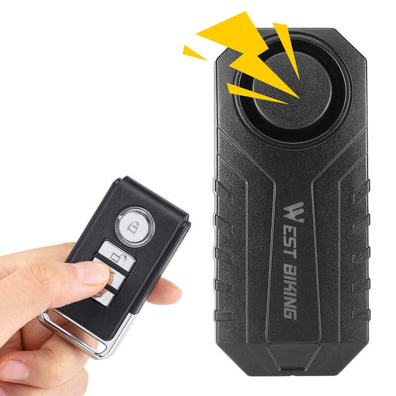 Antitheft A Bicycle Alarm Wireless Bike E-Bike Movement Sensing Alarm ...