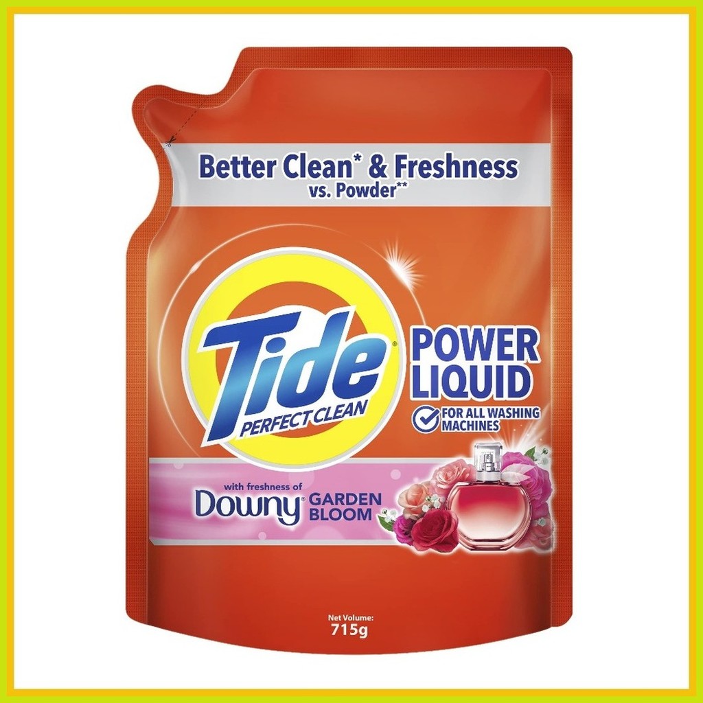 Tide Liquid Detergent Original White Garden Bloom Bundle 715g - 730g ...