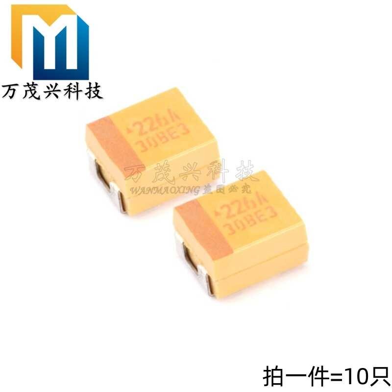 SMD Tantalum Capacitor 22UF 10V 16V 25V 226A 226C 226E B Type 3528 1210 ...