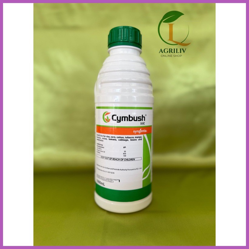 CYMBUSH 5 EC 1L/500mL Cypermethrin Insecticide (Syngenta) | Shopee ...