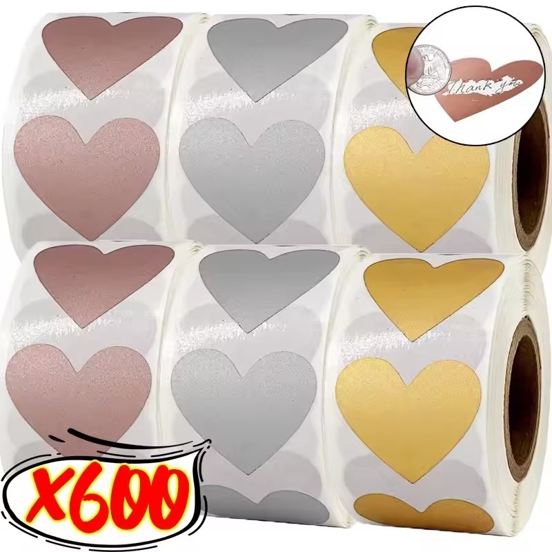 600Pcs Scratch Off Labels Stickers - Stationery Gift Card Supplies ...