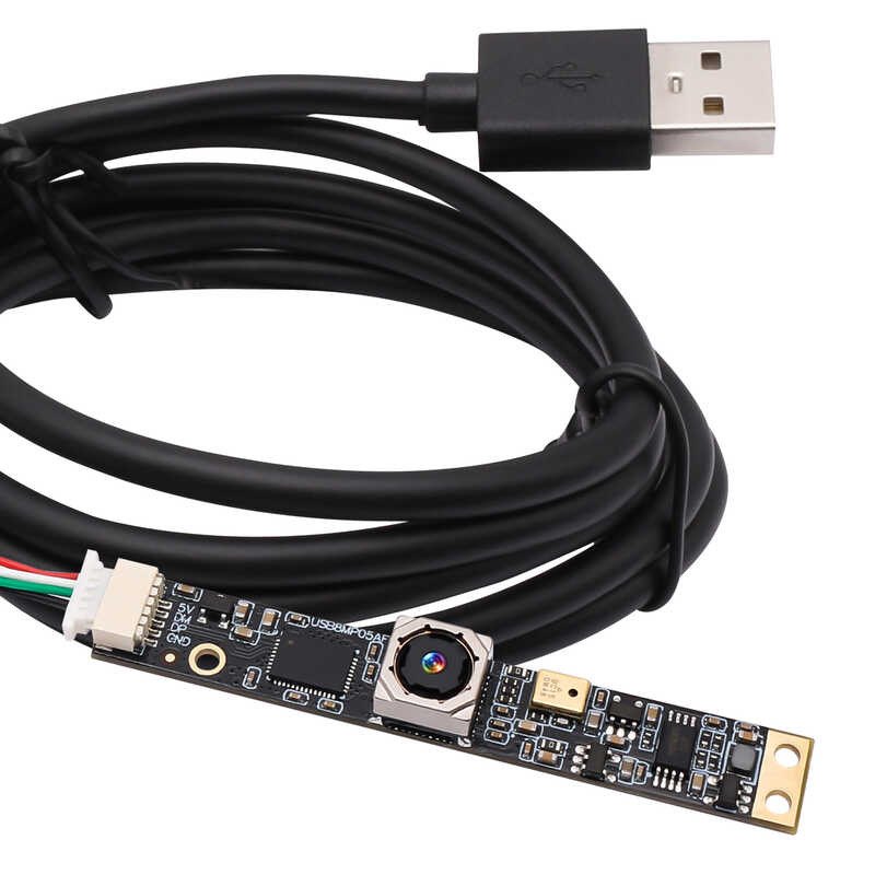 8Mp ELP Mini Autofocus USB Camera Module Imx179 Sensor Plug And Play ...