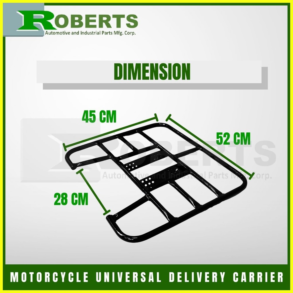 ♟ （COD) MOTORCYLE UNIVERSAL DELIVERY CARRIER/RACK/BRACKET FOR LALAMOVE ...
