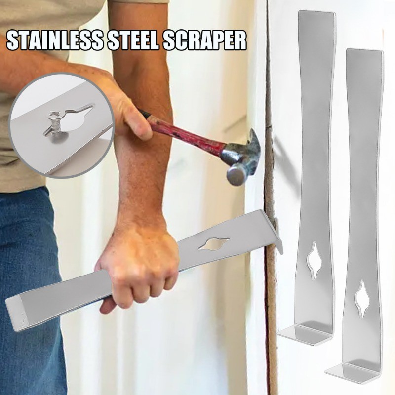 Stainless Steel Prying Bar - Portable, Durable, Multi Functional - 3-In ...