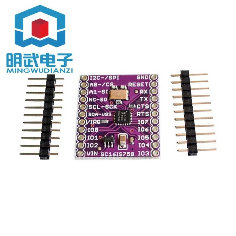 MCU-750 SC16IS750 Single UART with I2C-bus/SPI interface | Shopee ...