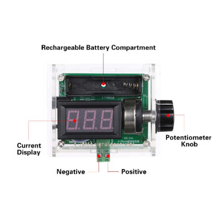 4-20mA current generator, signal generator, constant current source ...