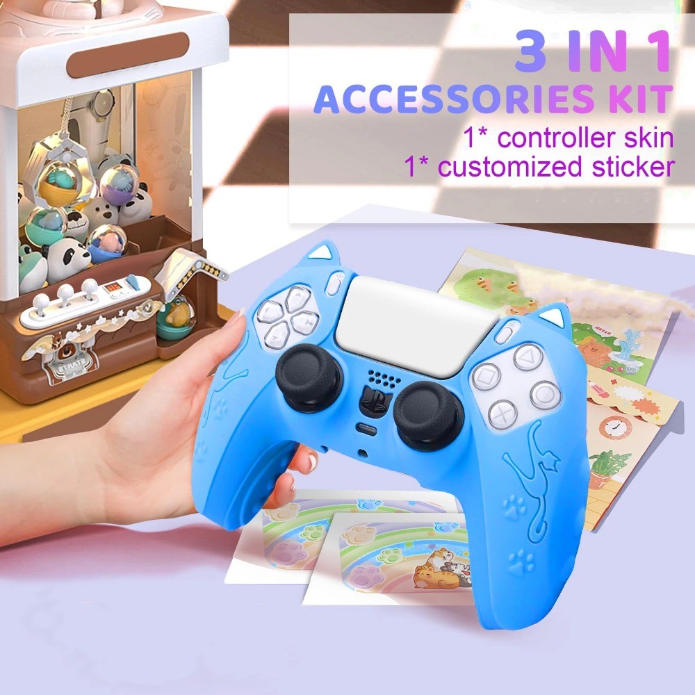 For SONY Playstation5 PS5 Controller Protection Case Soft Silicon Gel ...