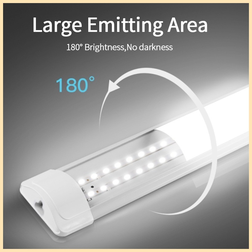 Led Tube Light Bar Lights Kitchen Cabinet Light T5 T8 Flourescent Lamp ...