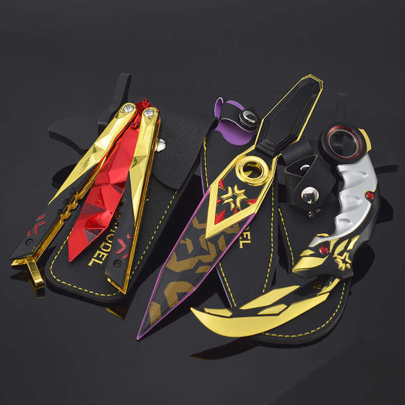 O Valorant Game Peripheral Championship Hardless Claw Knife Butterfly ...