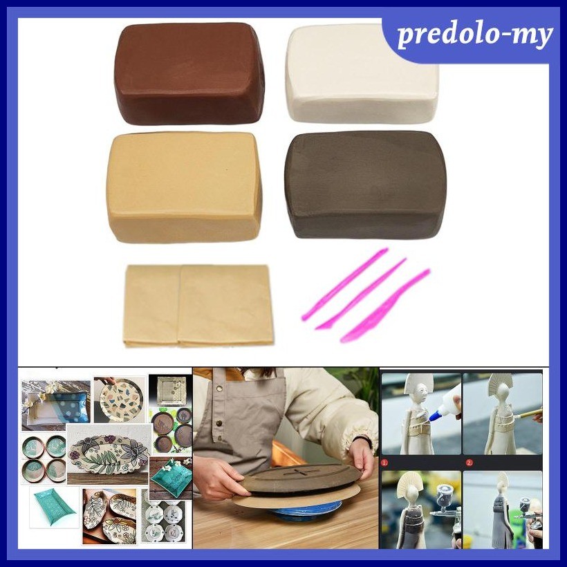 [PredoloMY] Polymer Clay Sculpture Soil Modelling Clay for School ...