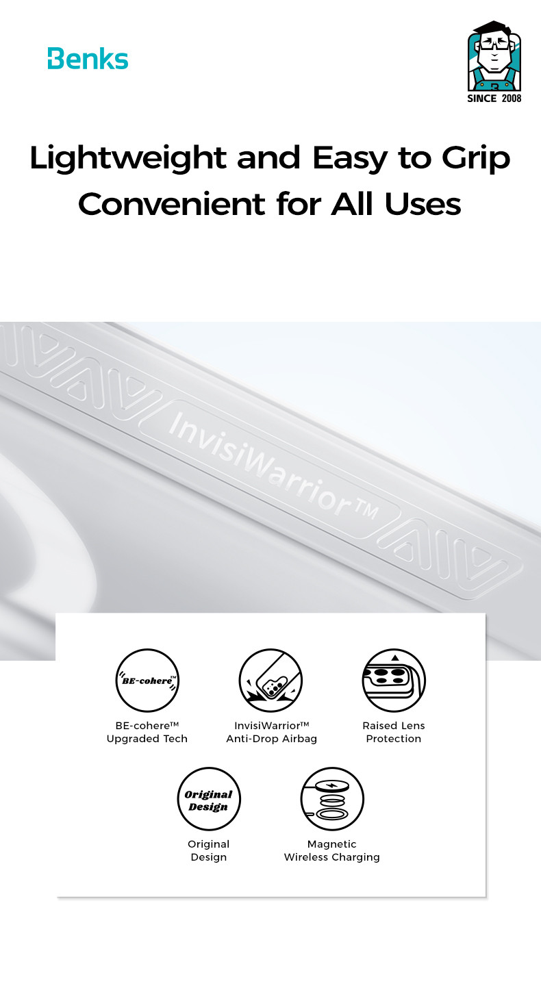 [Benks Official] Benks Mecha Magnetic Shockproof Phone Case for Samsung S25 Ultra S25U TPU Soft ...