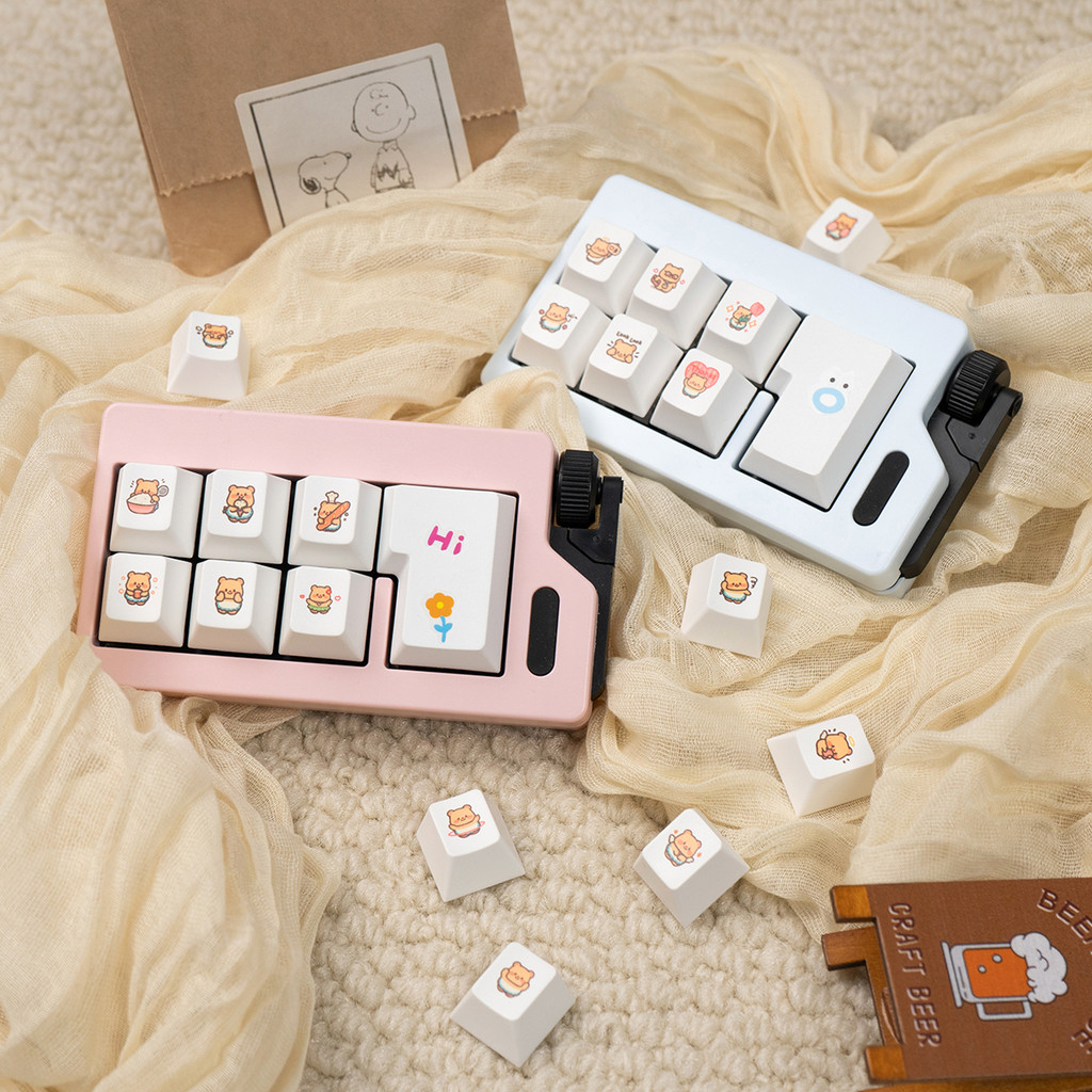 10 PCS Cartoon Keycaps Cherry Profile Random Keycaps for Mechanical ...