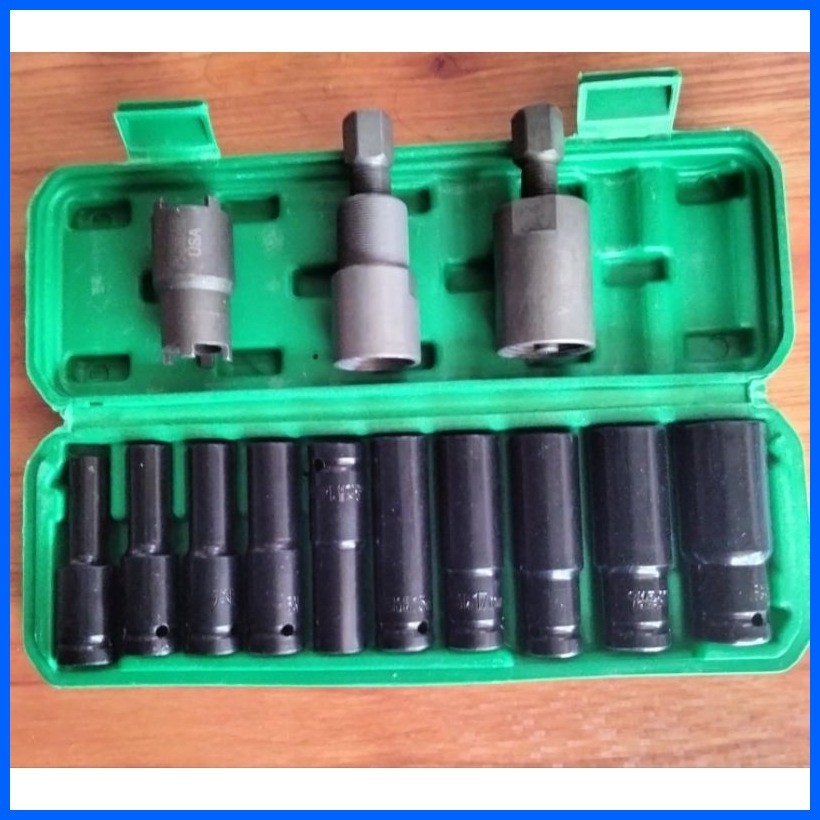 set Tools, 10pcs Deep socket set 1/2 drive/magneto puller 2in1 /magneto ...