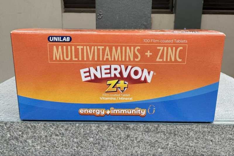 Enervon Z (Multivitamins + Zinc) | Shopee Philippines