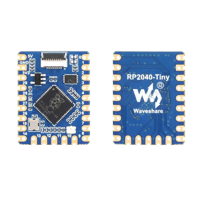 Raspberry Pi Pico RP2040 Tiny Development Board Split USB Interface Design Microcontrollers ...