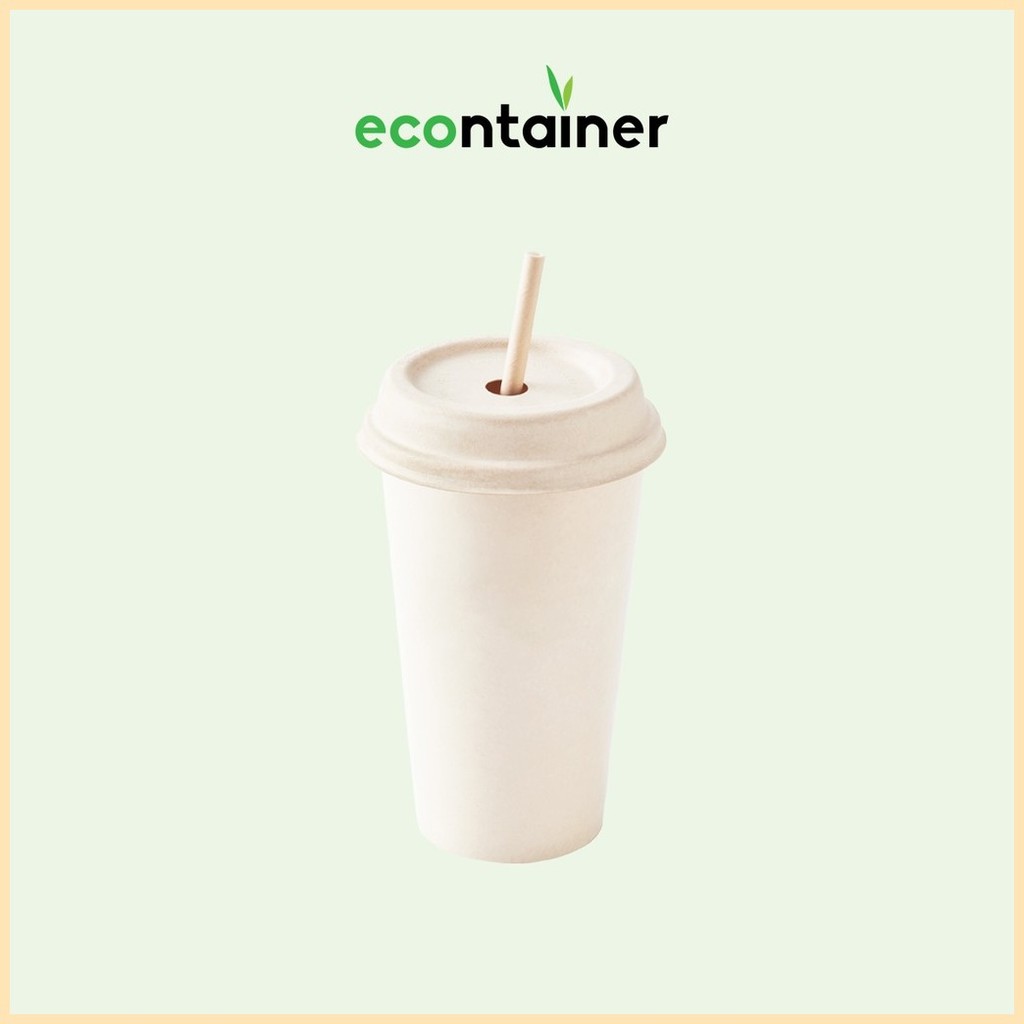 Econtainer C008 16oz Sugarcane Bagasse Cold Cup Compostable and Eco ...
