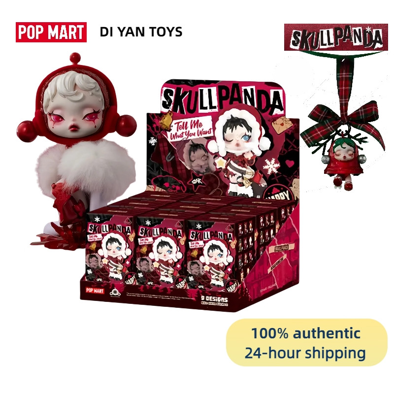 Popmart SKULLPANDA Wish Time Is Up Series Mystery Box Cute Toy | Shopee ...