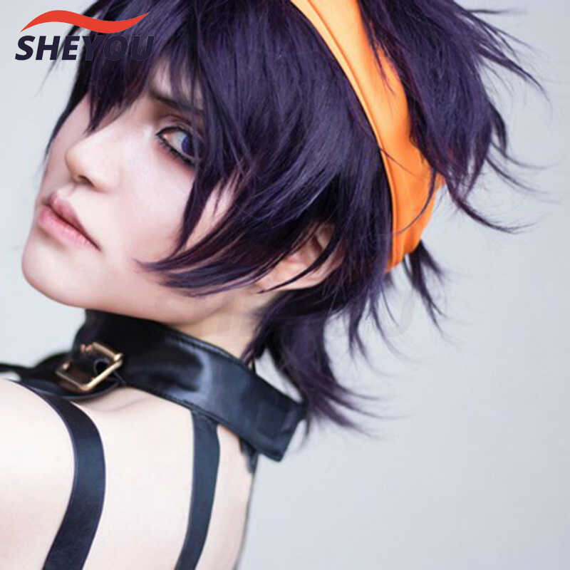 Anime 3 C4 Jojo's BIZARRE ADVENTURE Ghirga Narancia Short Purple Black ...