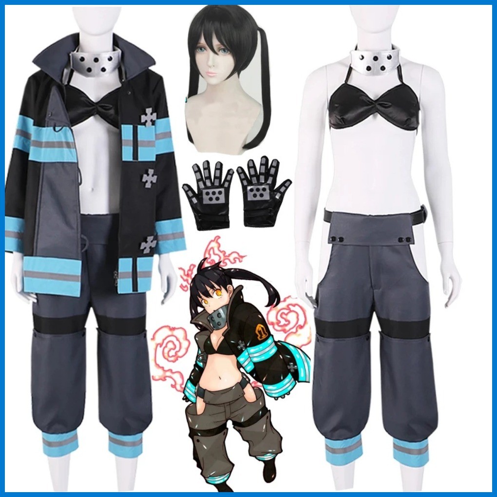 Anime Enn Enn No Shouboutai Fire Force Tamaki Kotatsu Cosplay Costume ...