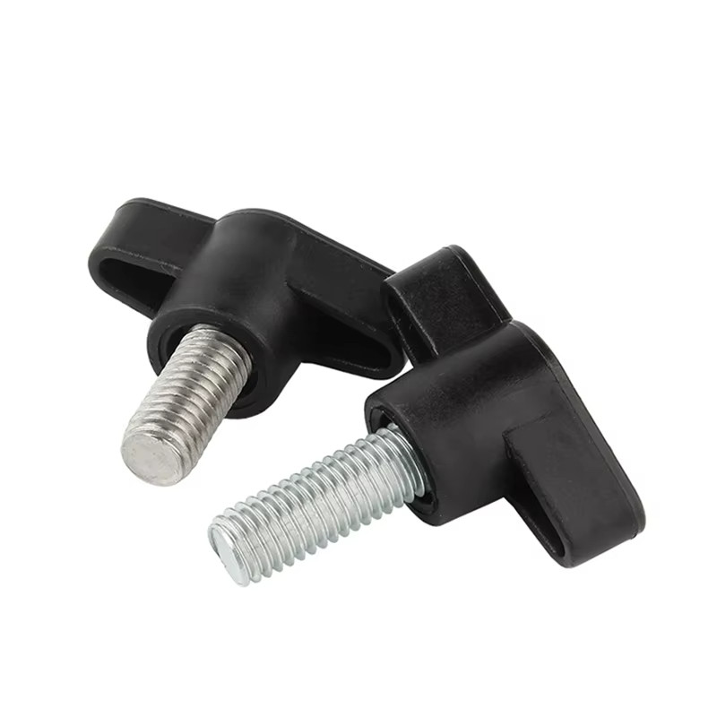 [HKH] M4 M5 M6 M8 Hand Tighten Handle Bolts Plastic Head Z-handle ...