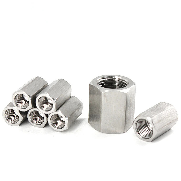 M4–M20 1/8"–1" BSP/NPT Female Hex Coupling Reducer 304 Stainless Steel ...