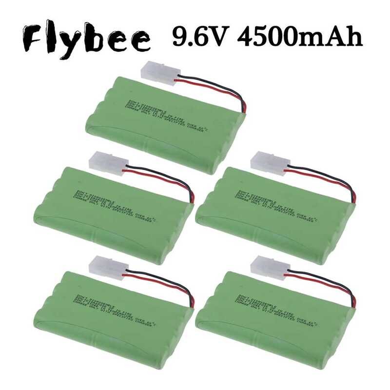 9.6V 4500Mah AA Nimh Battery With Kep-2P/Tamiya Connector For Rc Toys ...