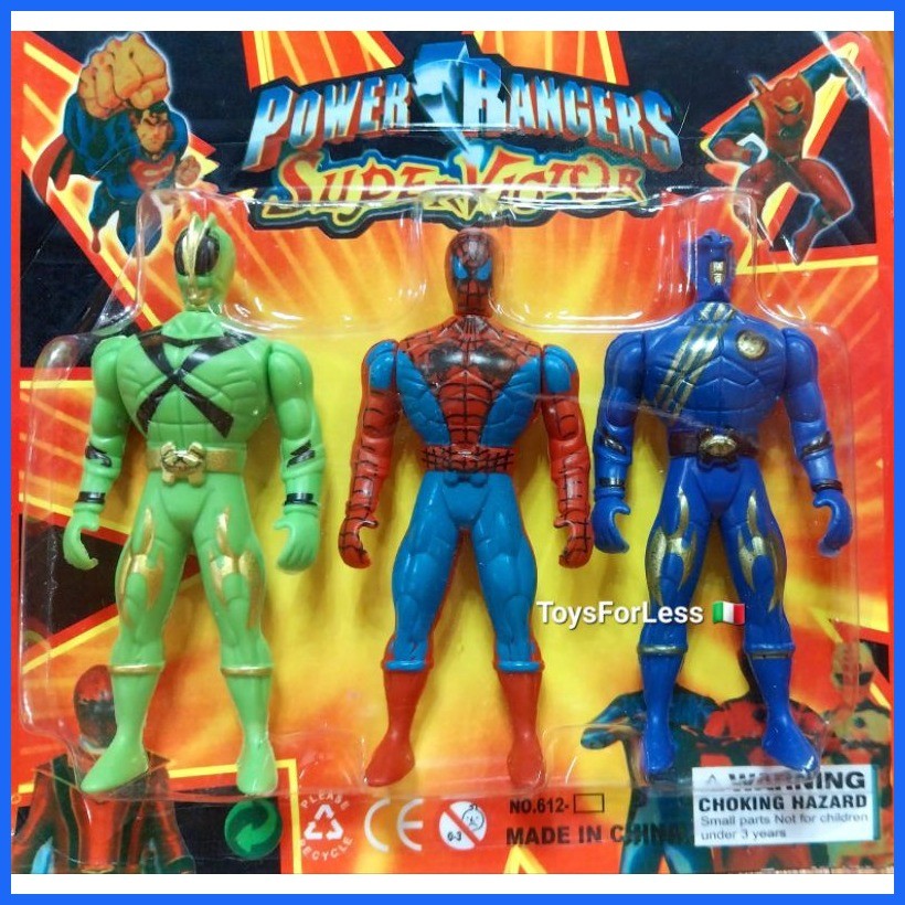 Avengers/ Power Rangers Action Figures/ Cake Topper | Shopee Philippines