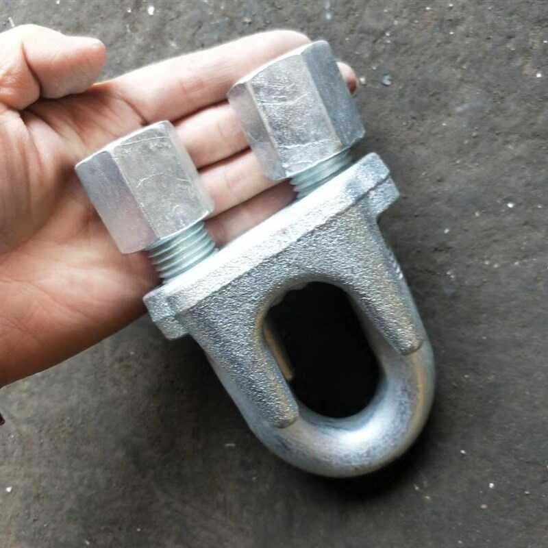 Yongnian Steel Wire Rope Galvanized Cat Paw Clamp Heavy Duty ...
