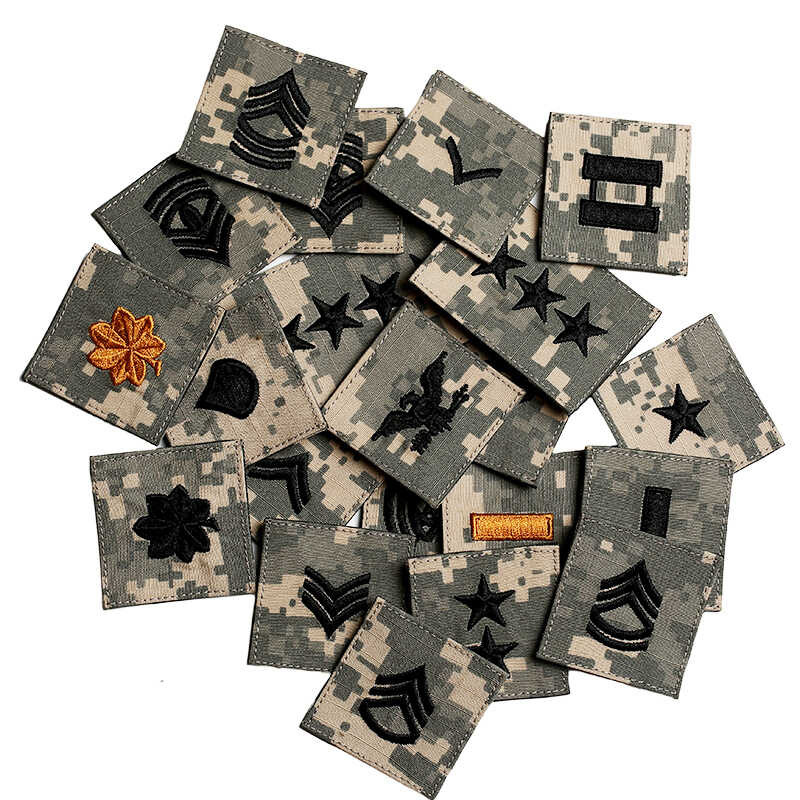 § ACU Armband UCP Camouflage Uniform With Epaulette Captain Colonel ...