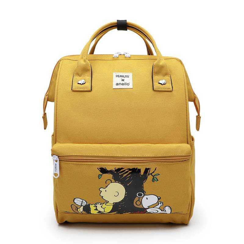 Cartoon Anello Backpack Student School Unisex Backpack Trendy Big Mouth ...