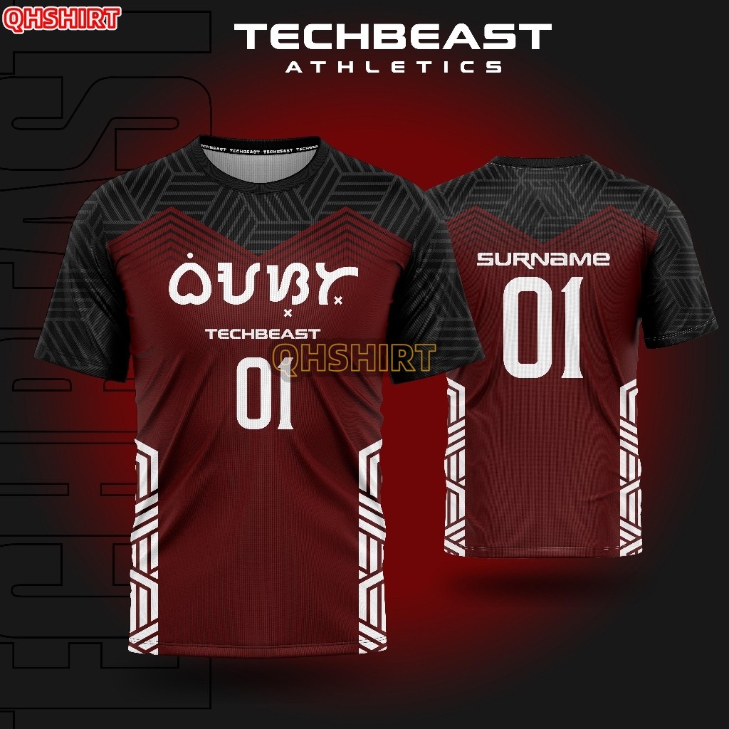 Baybayin T-shirt Full Sublimation Jersey Techbeast ( CUSTOM NAME + NUMBER ) | Shopee Philippines