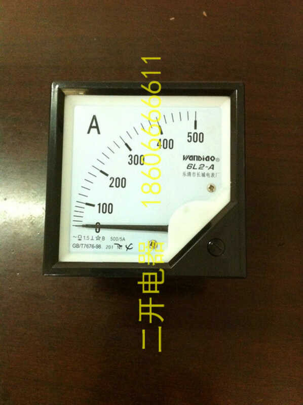 Mechanical pointer AC ammeter instrument 6L2-A 200/5 | Shopee Philippines