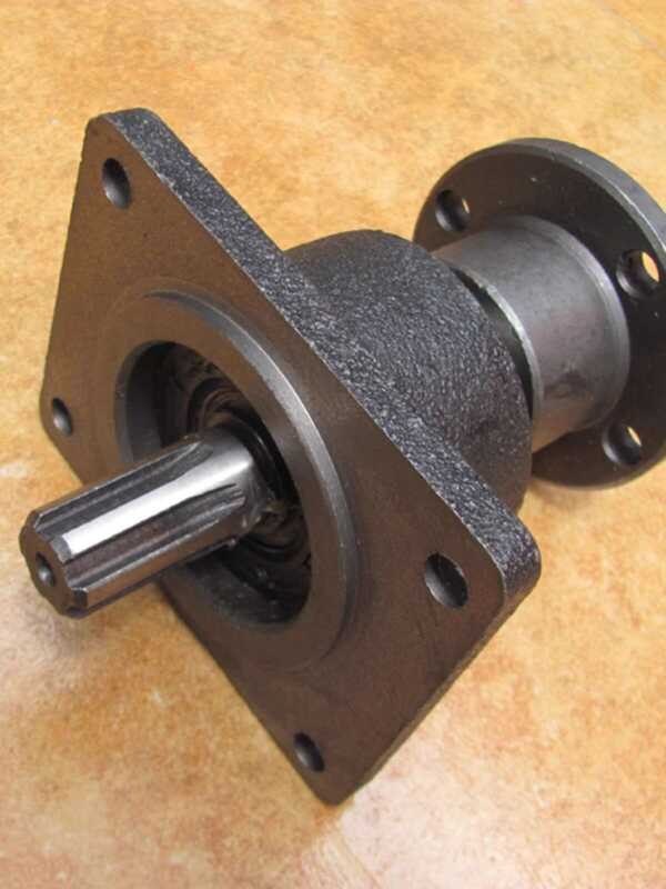 Shaft Coupler 6 8 Spline to Flange Output Power Take-Off Conversion ...