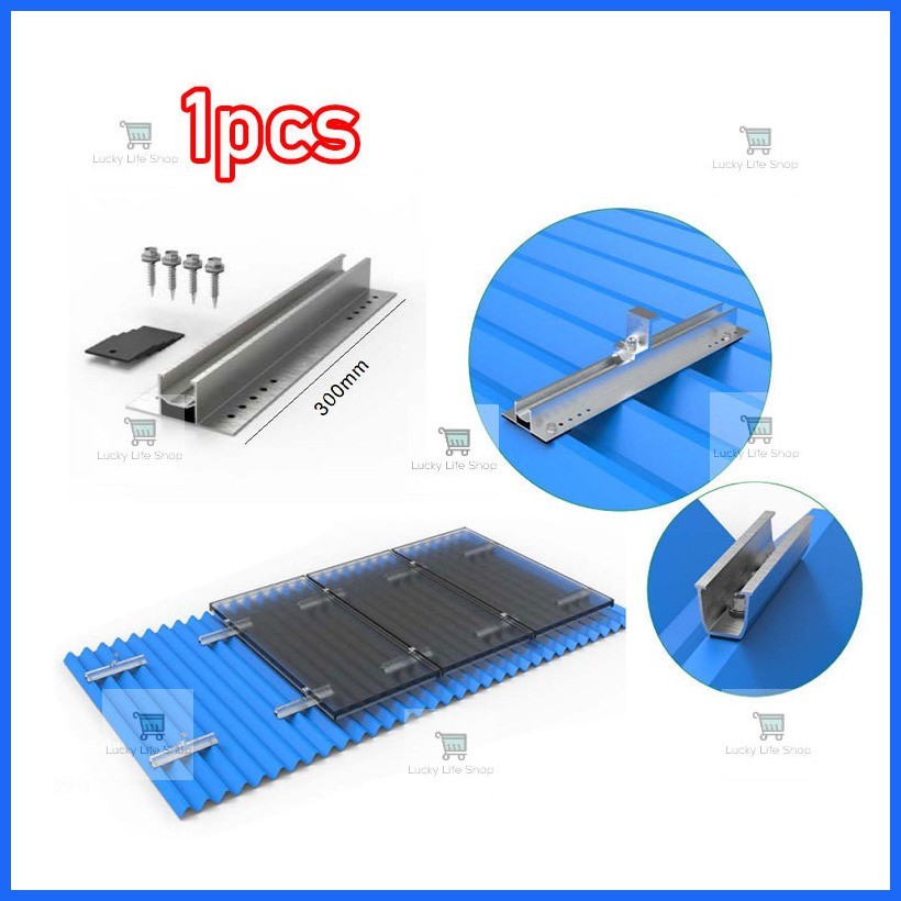 L Foot/Mid /End Clamp/Rail Splice Jointer/Grounding Lug Solar Mounting ...